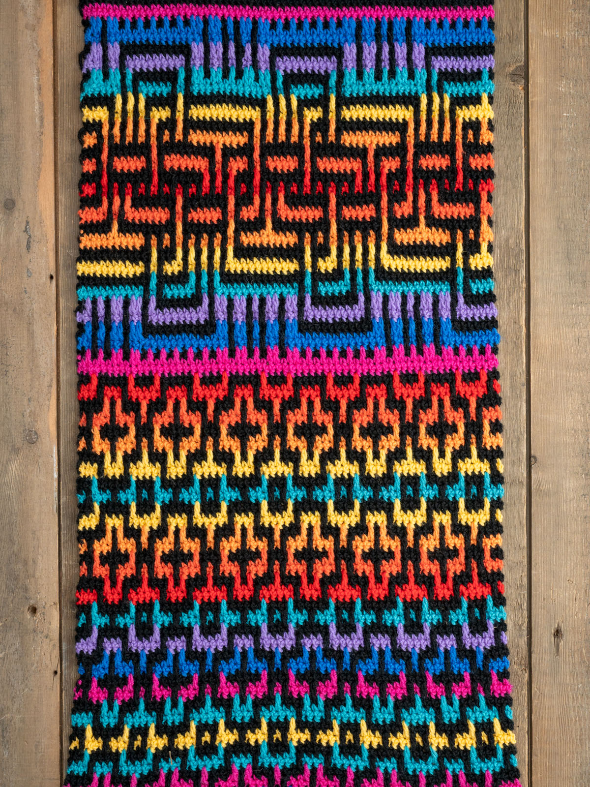 Mozaïek CAL 2021 - week 7 – Knotten