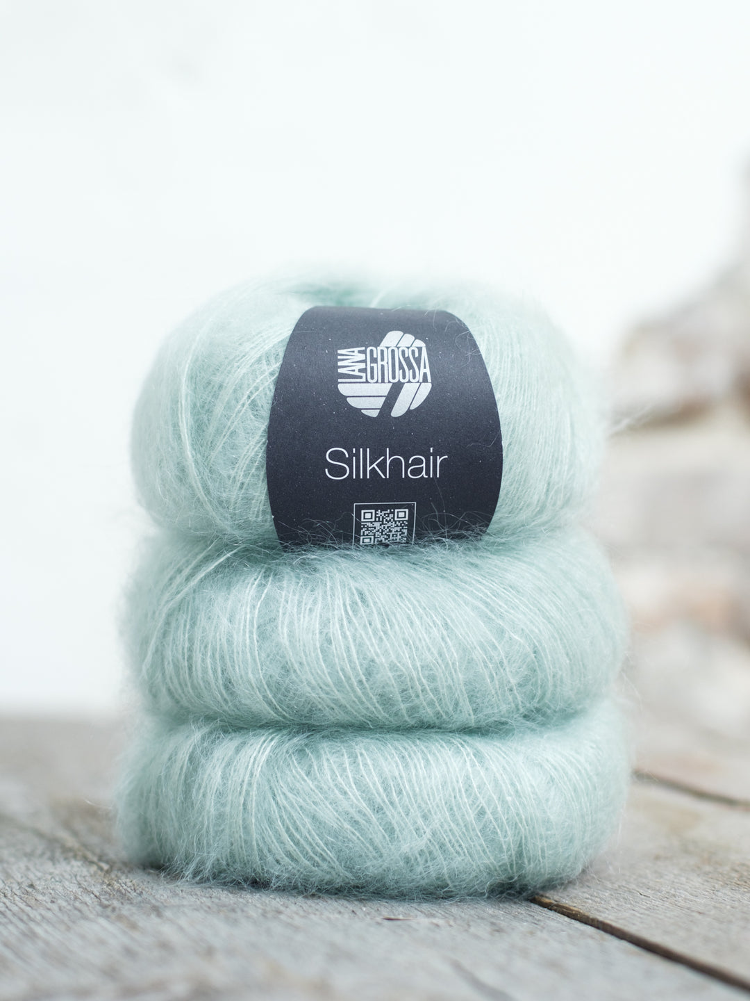 Silkhair 186 Pastelgroen – Knotten